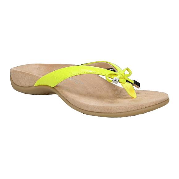 Vionic | Shoes | New Vionic Womens Bella Ii Flip Flops In Croc Print ...
